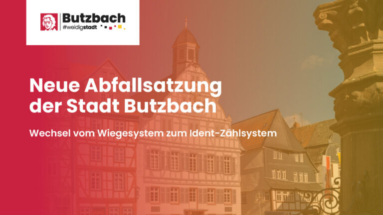 Neue Abfallsatzung ab 01.01.2025 - Alle Informationen - Stadt Butzbach